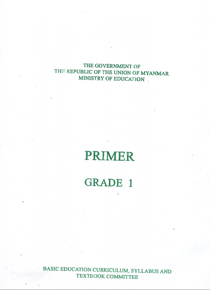 English Grade 1 Textbook LearnBig